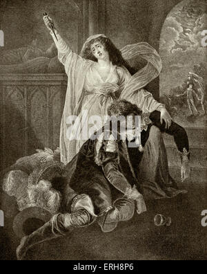 Illustration from Romeo and Juliet by William Shakespeare. Tybalt is ...