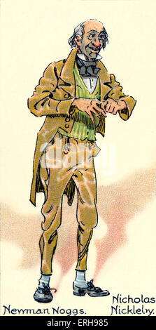 Nicholas Nickleby by Charles Dickens - illustration caption reads ...