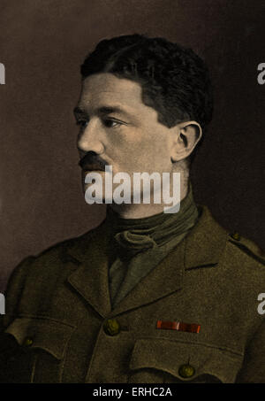 Julian Grenfell. English World War I captain and poet, died in action ...