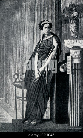Rachel (Elisabeth Rachel Félix) - known as Mademoiselle Rachel aged 19 ...