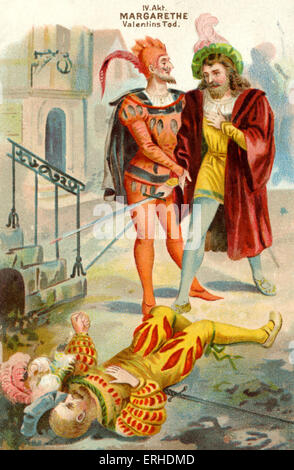The Death Of Faust Stock Photo - Alamy