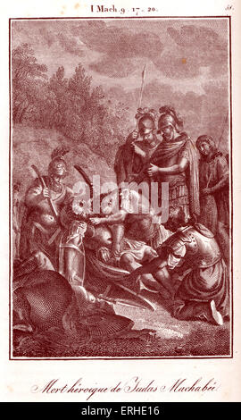 Bible. Old Testament. Judas Maccabeus before the army of Nicamor. Macc ...