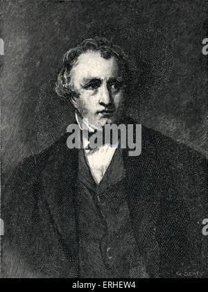 Thomas Babington Macaulay ( Lord ) - Portrait of the English writer ...