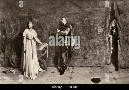 Hamlet (Act III, Scene 1), play by William Shakespeare. Hamlet and ...