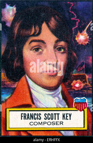 Francis Scott Key - author of the words of the American national anthem ...
