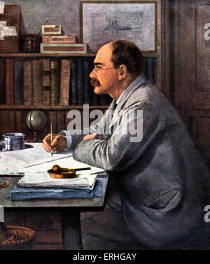 Rudyard Kipling portrait Stock Photo - Alamy