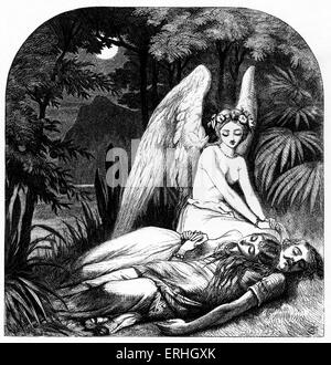 Paradise and the Peri - illustration from the book Lalla Rookh by Irish ...