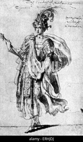 Ben Jonson - the English dramatist and poet's masque, 'The Masque of ...