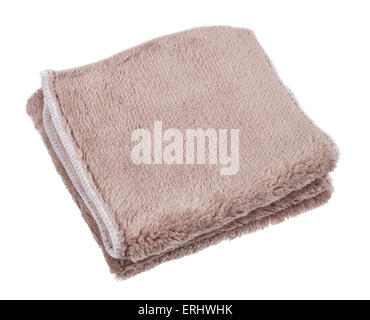 closeup texture of brown microfiber cloth Stock Photo - Alamy