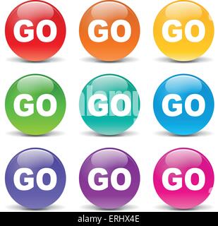 Illustration of Enter buttons isolated on white background Stock Vector ...