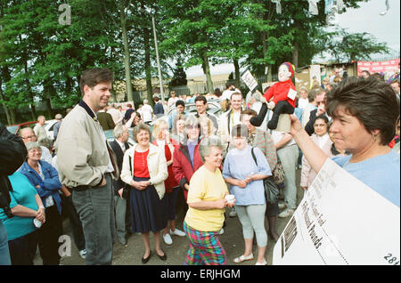 Timex shop Steward Charlie Malone (right) seen here on the picket line ...