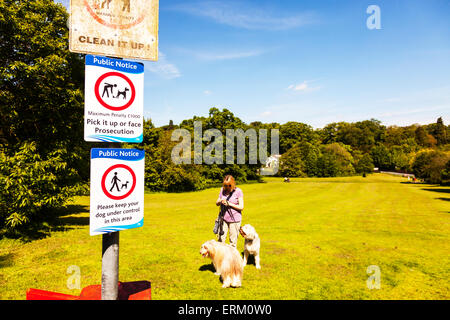 Dog warning signs pick up after keep dogs under control warning sign ...