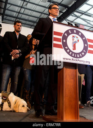 Addison, Texas, USA. 04th June, 2015. Former Texas Governor RICK PERRY ...
