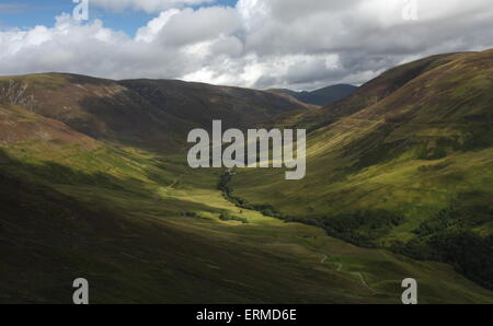 The Parallel Roads of Glen Roy Stock Photo - Alamy
