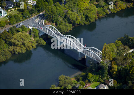 Hamilton, Waikato River and Fairfield Bridge (1937), Waikato, North ...