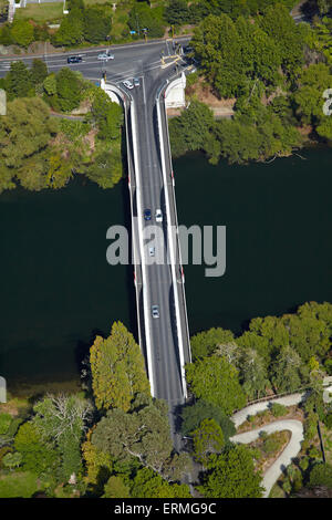Hamilton, Waikato River and Fairfield Bridge (1937), Waikato, North ...