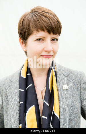 MELISSA HARRISON, young woman writer , author of 'Clay', at the Hay ...