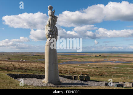 Our Lady of the Isles by Hew Lorimer. The sculpture of the Madonna and ...