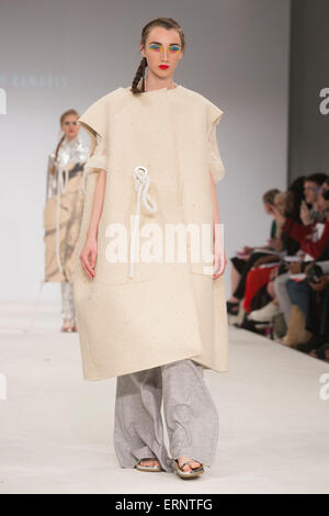 30/05/2015. London, UK. A model walks the runway during the Liverpool ...