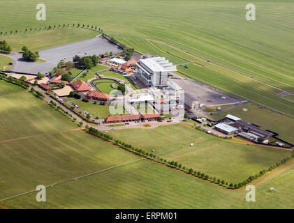 The Millennium Stand at The Rowley Mile Racecourse Newmarket Stock ...