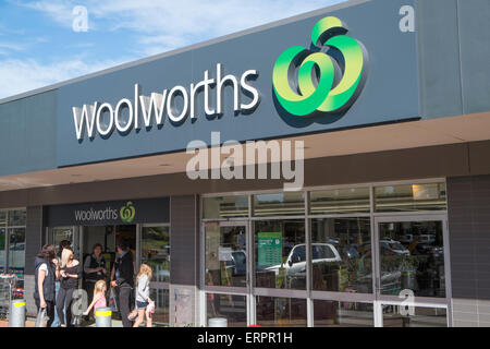 woolworths the australian food retailer, store here in avalon on Stock ...