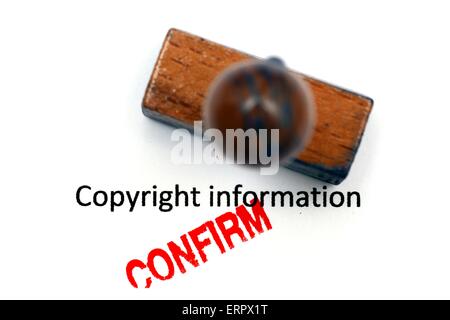 Copyright info - approved Stock Photo - Alamy