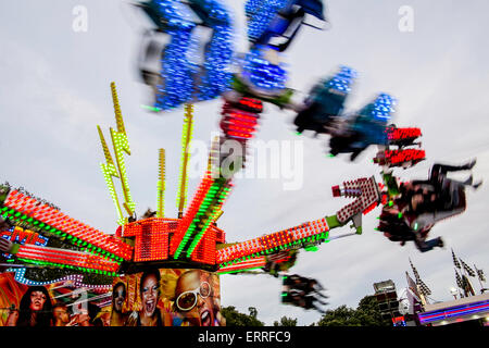 Funfair, Ealing Common, London, United Kingdom Stock Photo - Alamy