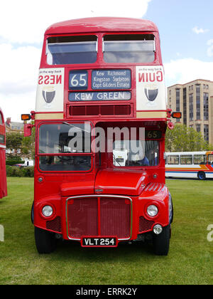 London Transport classic red RM Routemaster double deck bus on London's ...