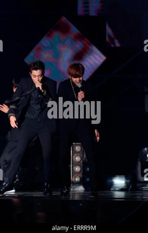 Korea idol group BEAST world tour concert in Taipei, Taiwan, China on ...