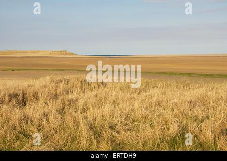 A view of Lacken strand, north county Mayo, on the west coast of ...