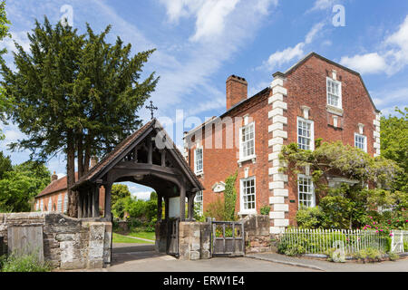 St. Cassian’s Church lych gate, Chaddesley Corbett, Worcestershire ...