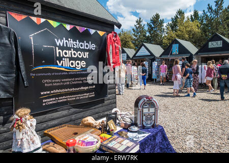 Whitstable Harbour Craft Village Whitstable Kent England UK Stock Photo ...