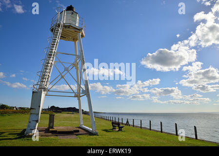 east cote lighthouse at silloth west cumbria england Stock Photo - Alamy