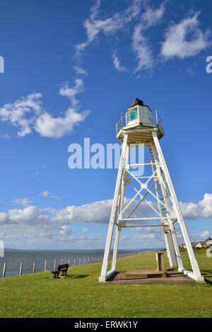 East Cote lighthouse, Silloth, Cumbria, England UK Stock Photo - Alamy