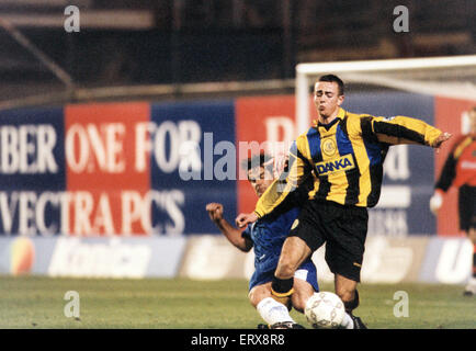 Michael Branch of Everton in action against Sheffield Wednesday Stock ...
