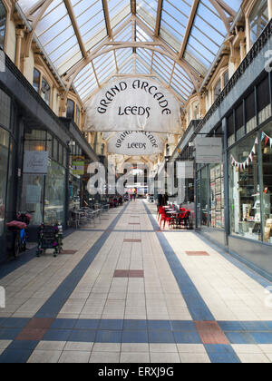 The Grand Arcade, Leeds, Yorkshire, England, UK Stock Photo - Alamy