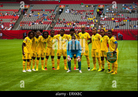 Players of Canada pose for a team photo prior to the FIFA World Cup ...