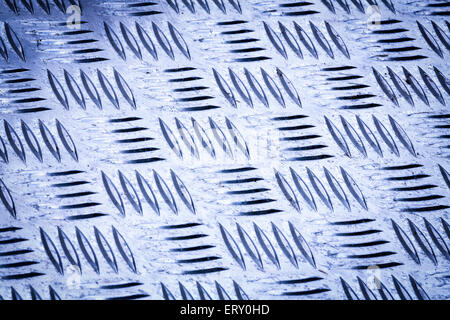 checker plate blue texture Stock Photo - Alamy