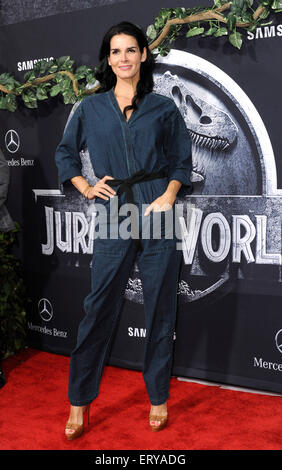 9 June 2015 - Hollywood, California - Angie Harmon. "Jurassic World ...