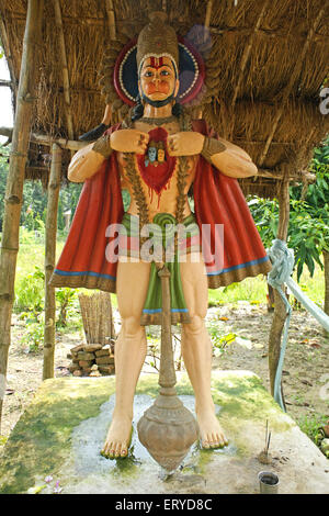 Statue of Lord Hanuman showing Ram Sita in his open chest, Rishikesh ...