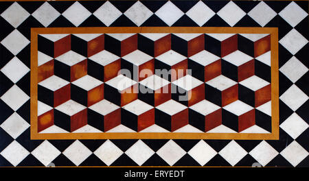 Hexagonal floor tiles Stock Photo - Alamy