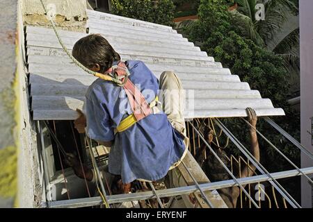Indian asbestos cement sheet , india , asia Stock Photo - Alamy