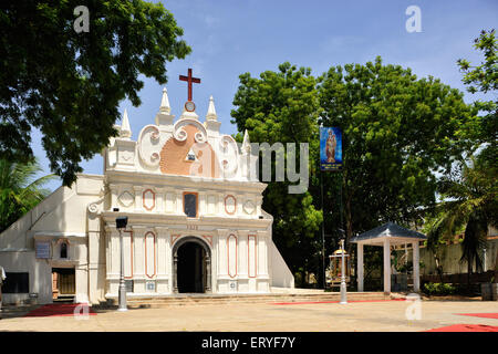 Luz church Our lady of light ; Madras Chennai ; Tamil Nadu ; India ...