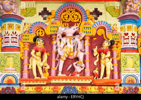 Krishna svrup vishnu temple ; Valam ; Visnagar ; Mehsana ; Gujarat ...