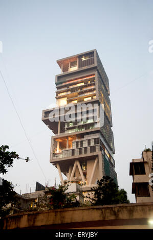 mukesh ambani antilia house, mumbai, maharashtra, India, Asia Stock ...