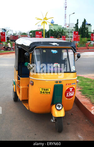 Auto rickshaw, Tamil Nadu, India Stock Photo - Alamy