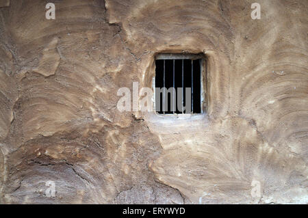 Cow dung plaster on village house in India Stock Photo - Alamy