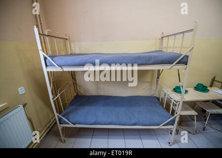 Cell in Bialoleka Prison and Correctional Facility in Warsaw, Poland ...