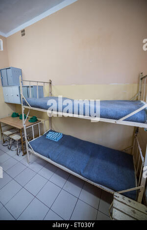 Cell in Bialoleka Prison and Correctional Facility in Warsaw, Poland ...