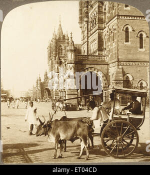 Old vintage 1900s VT Victoria Terminus now CST Chhatrapati Shivaji ...